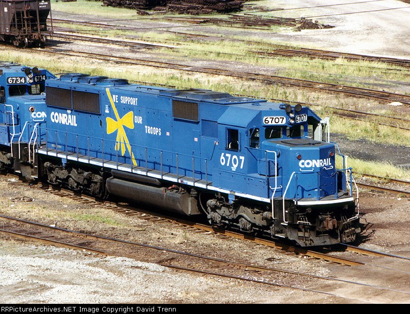 Conrail "Desert Storm" special loco